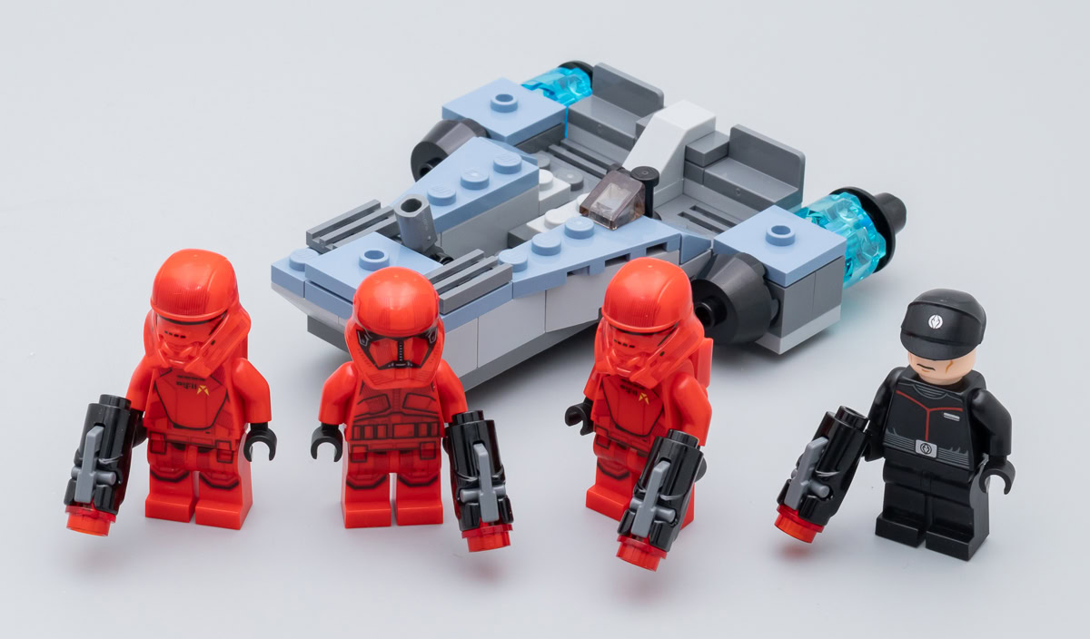 Très vite testé : LEGO Star Wars 75266 Sith Troopers Battle Pack - HOTH ...