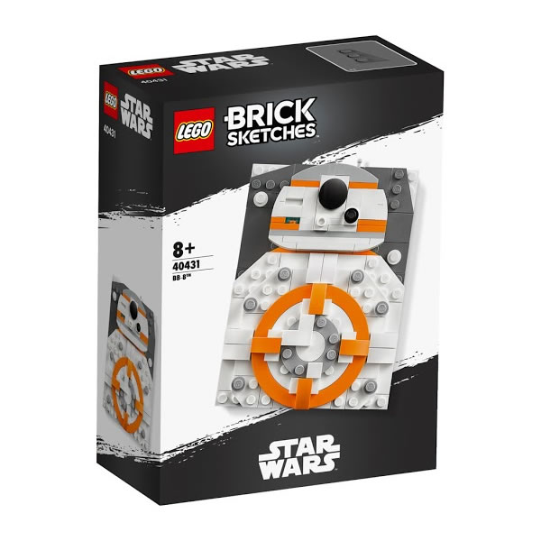 Nouveauté LEGO 2020 : Les Brick Sketches de Chris McVeigh - HOTH BRICKS