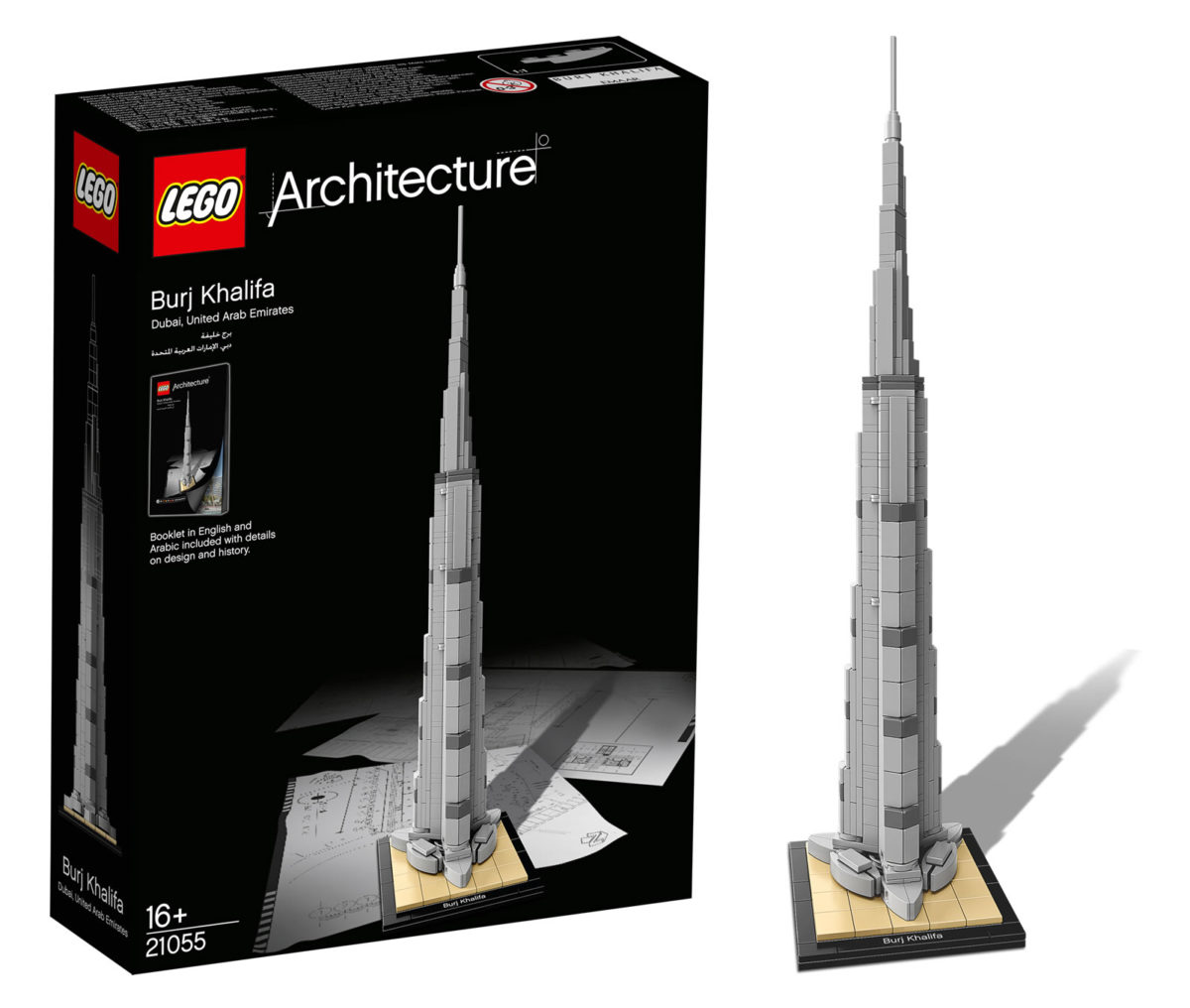 Sur le Shop LEGO : Le set Architecture 21055 Burj Khalifa est ...