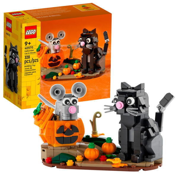C'est bientôt Halloween : le set 40570 Halloween Cat & Mouse est en ...