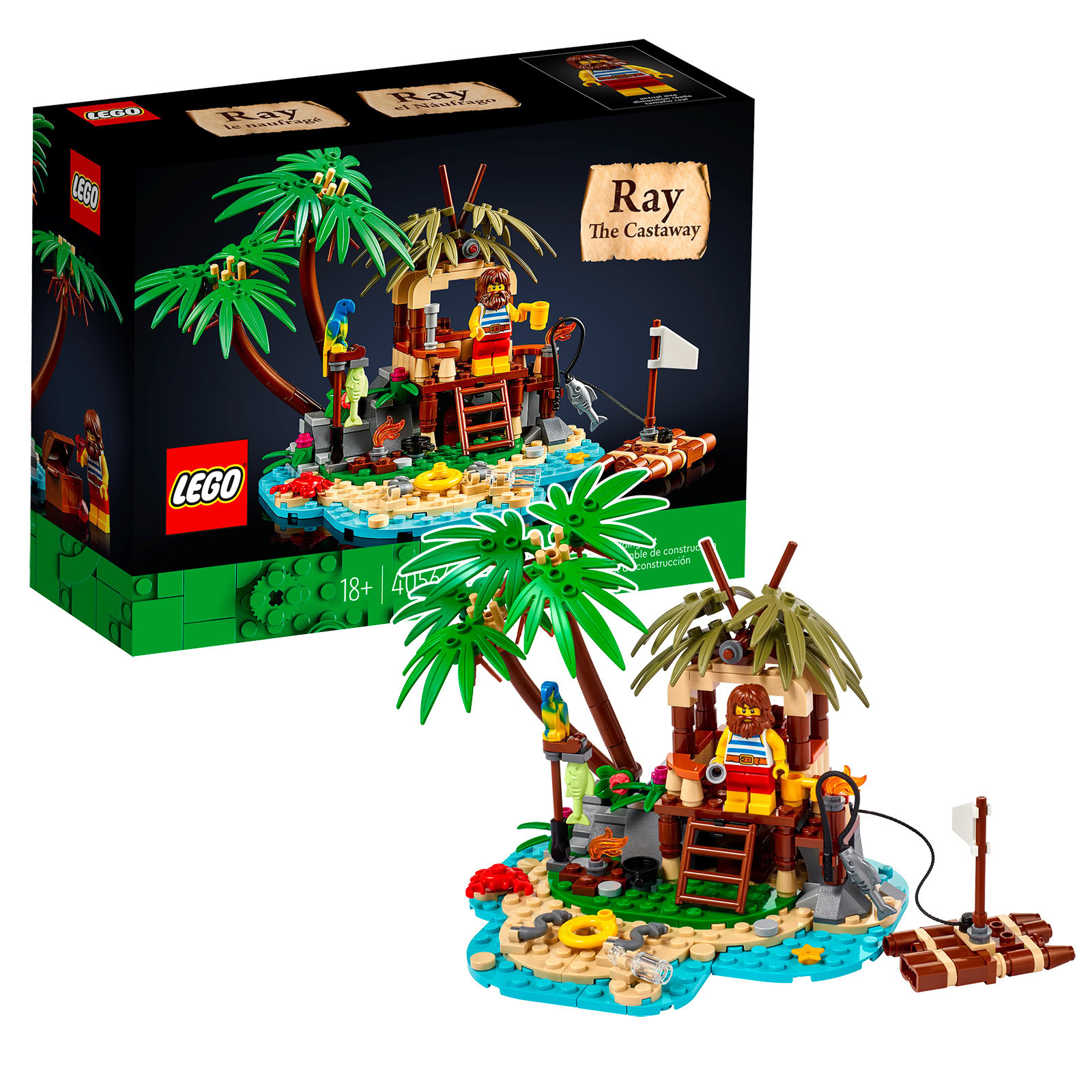 Sur le Shop LEGO : le set 40566 Ray the Castaway sera offert du 1er au ...