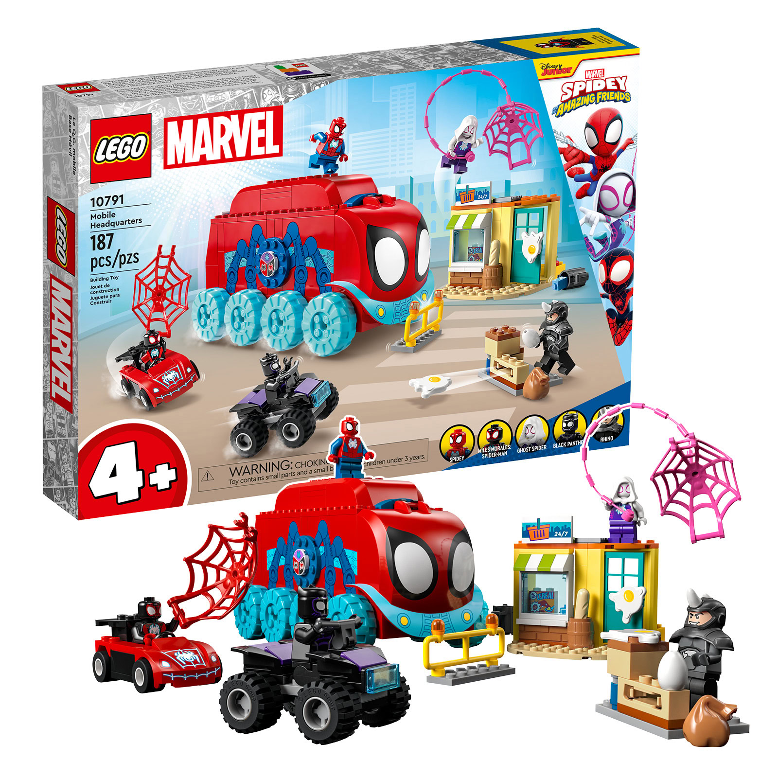 Nouveautés LEGO Marvel 2023 : les sets Spidey and his Amazing Friends ...