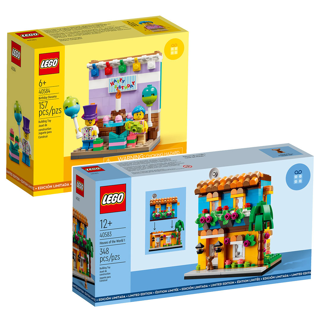 LEGO 40583 Houses of the World 1 & 40584 Birthday Diorama : les sets promotionnels sont en ligne ...