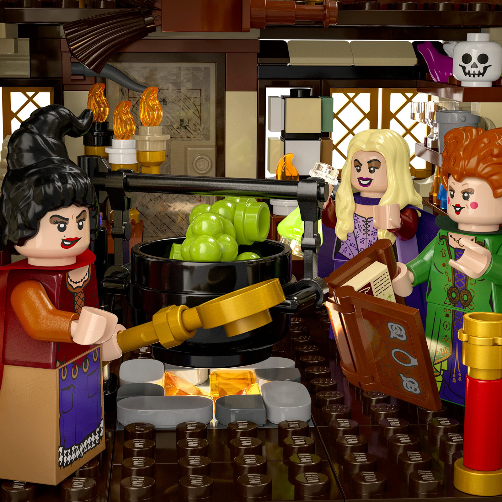 LEGO Ideas 21341 Disney Hocus Pocus The Sanderson Sisters' Cottage : le ...