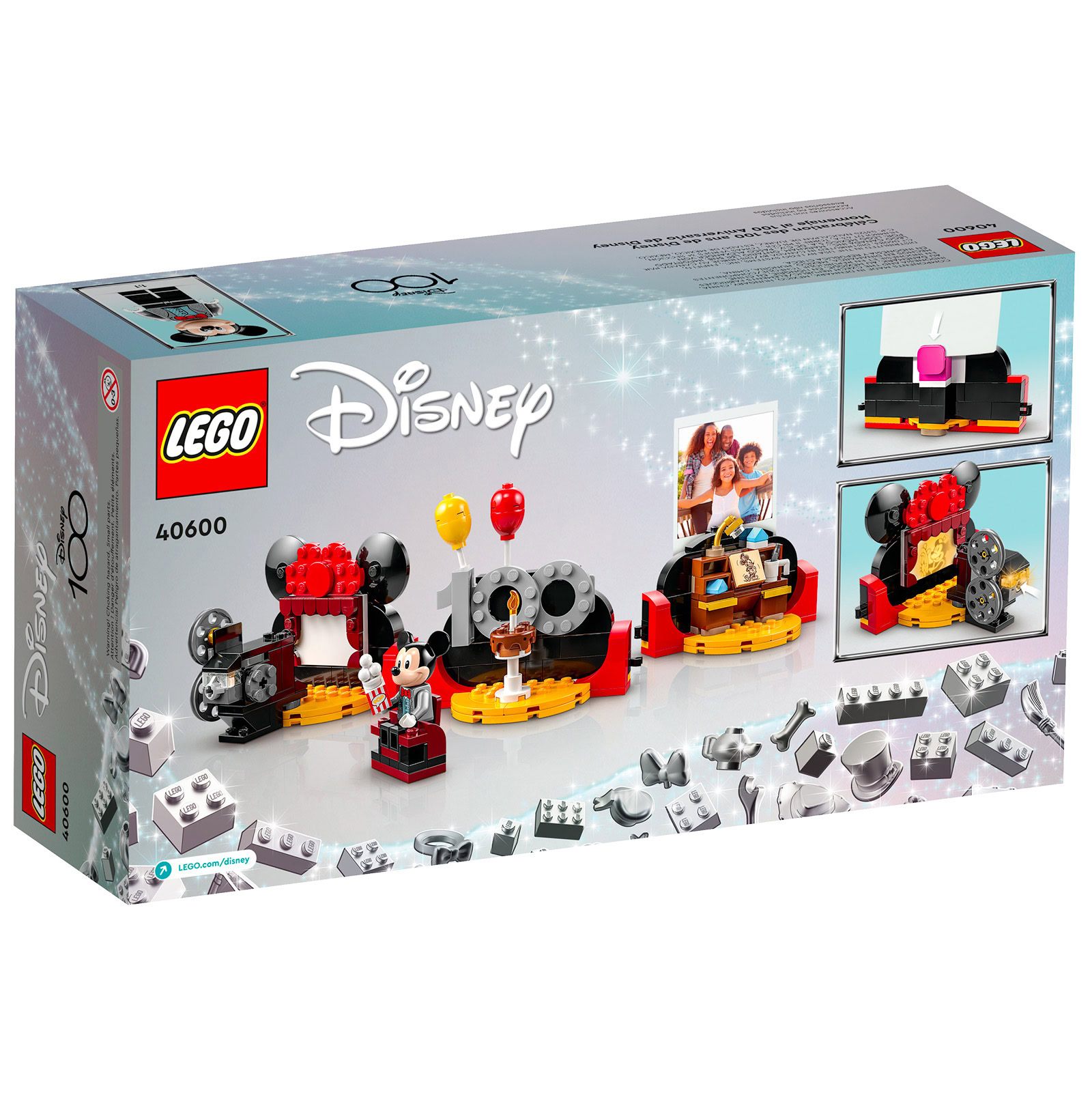 LEGO 40600 Disney 100 Years Celebration : le set est en ligne sur le ...