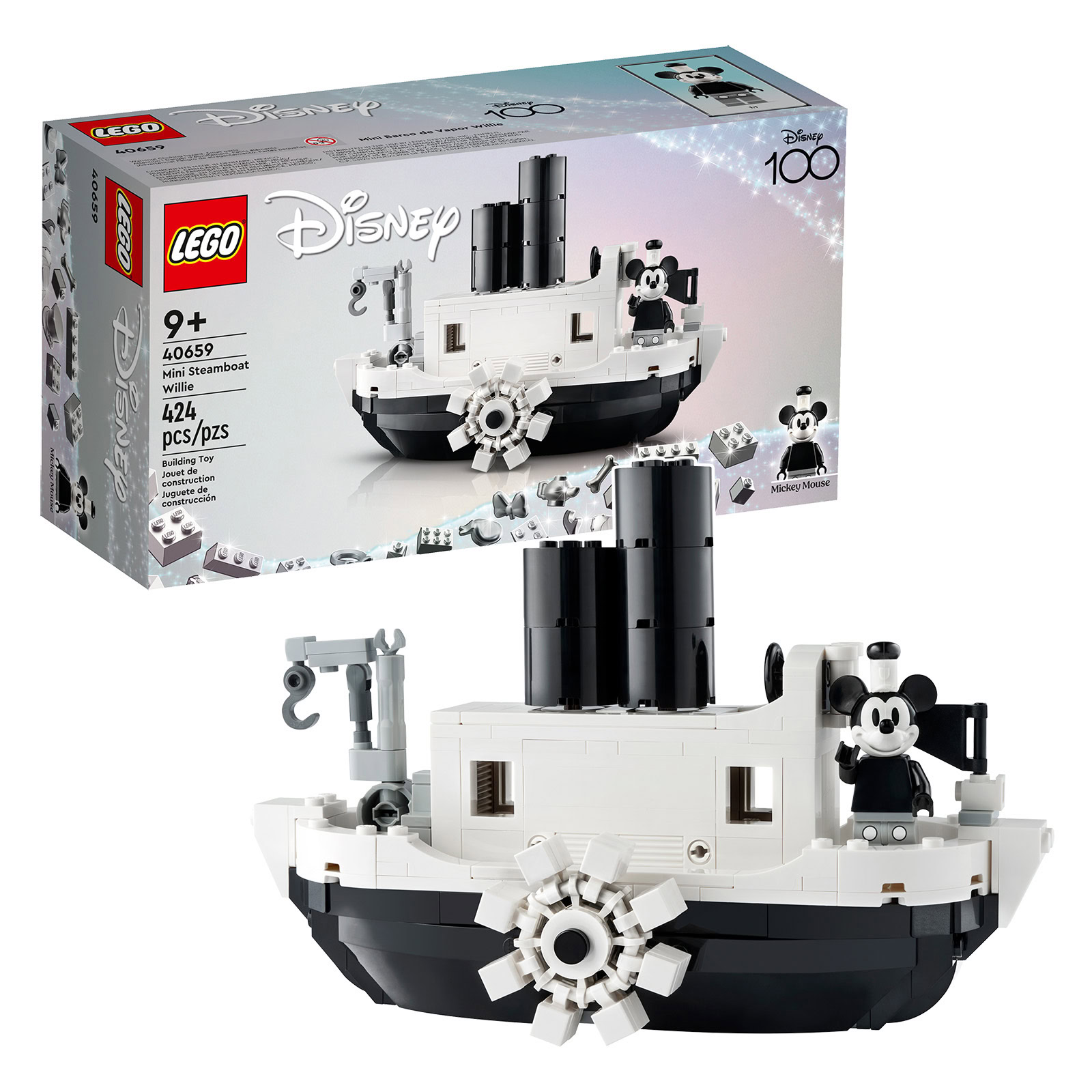 Sur le Shop LEGO : les sets 40659 Mini Steamboat Willie et 40599 Houses ...