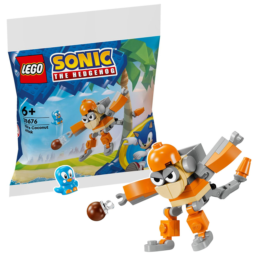 LEGO Sonic The Hedgehog 30676 Kiki's Coconut Attack : les visuels du ...