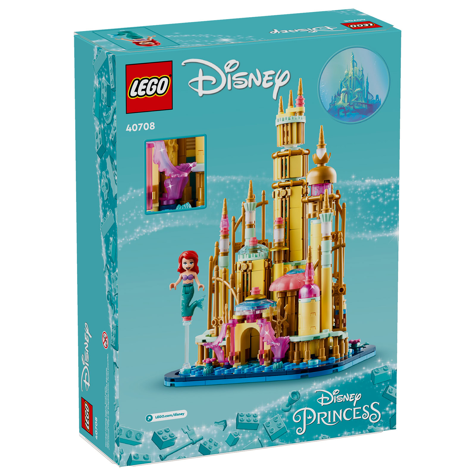 LEGO 40708 Mini Disney Ariel's Castle : le set est en ligne sur le Shop ...