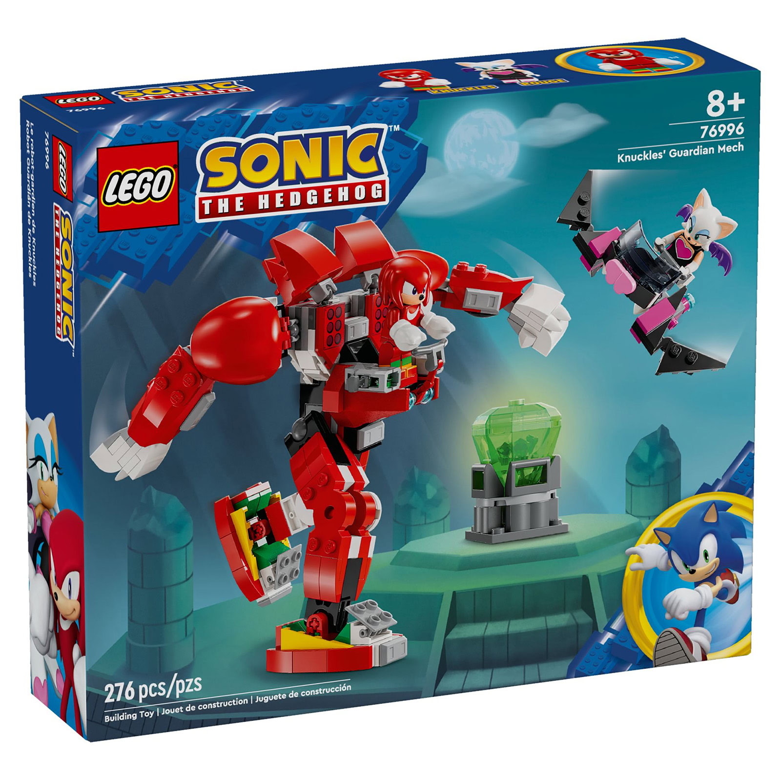 LEGO Sonic the Hedgehog 76996 Knuckles' Guardian Mech : les visuels ...
