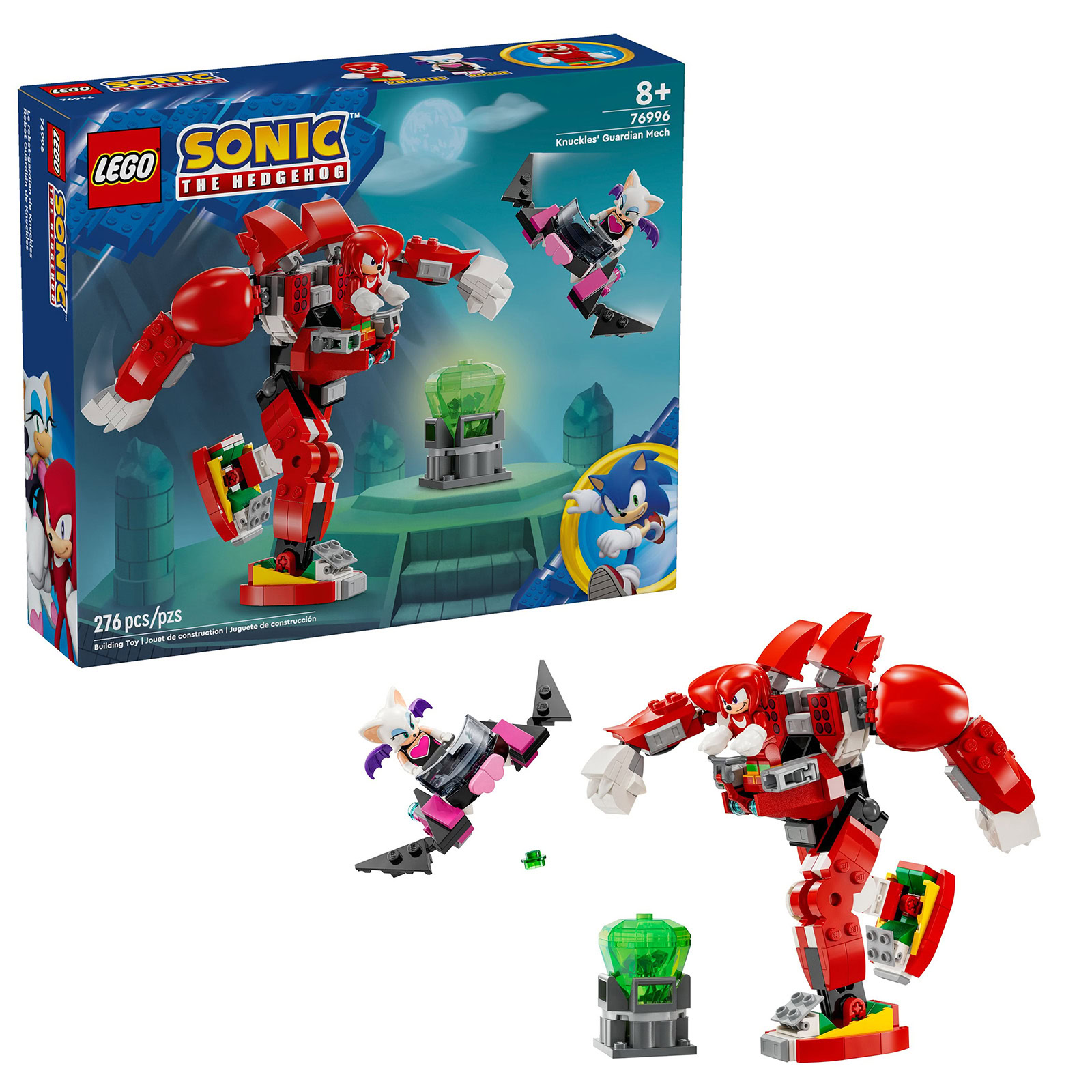 LEGO Sonic the Hedgehog 76996 Knuckles' Guardian Mech : les visuels ...
