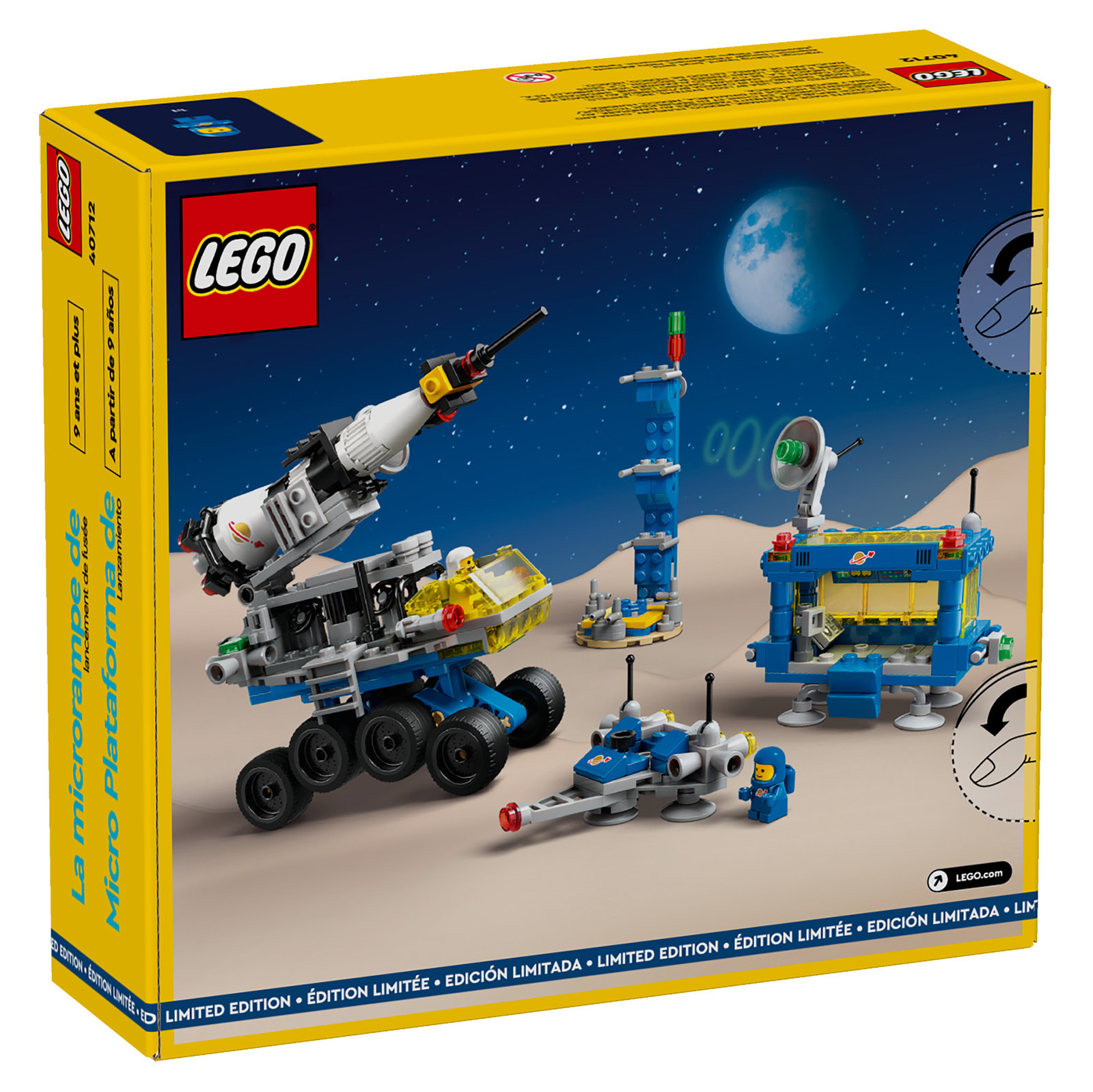 Sur le Shop LEGO : le set LEGO 40712 Micro Rocket Launchpad est offert ...