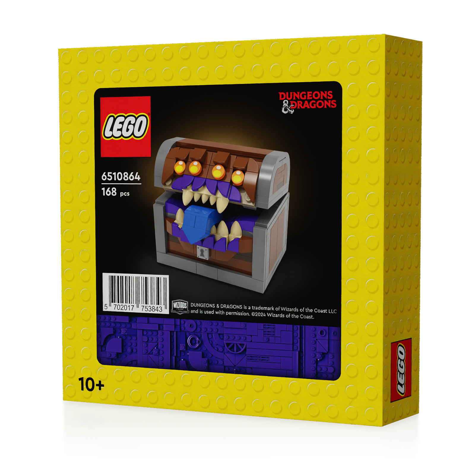 LEGO 5008325 Dungeons & Dragons Mimic Dice Box : le set promotionnel ...