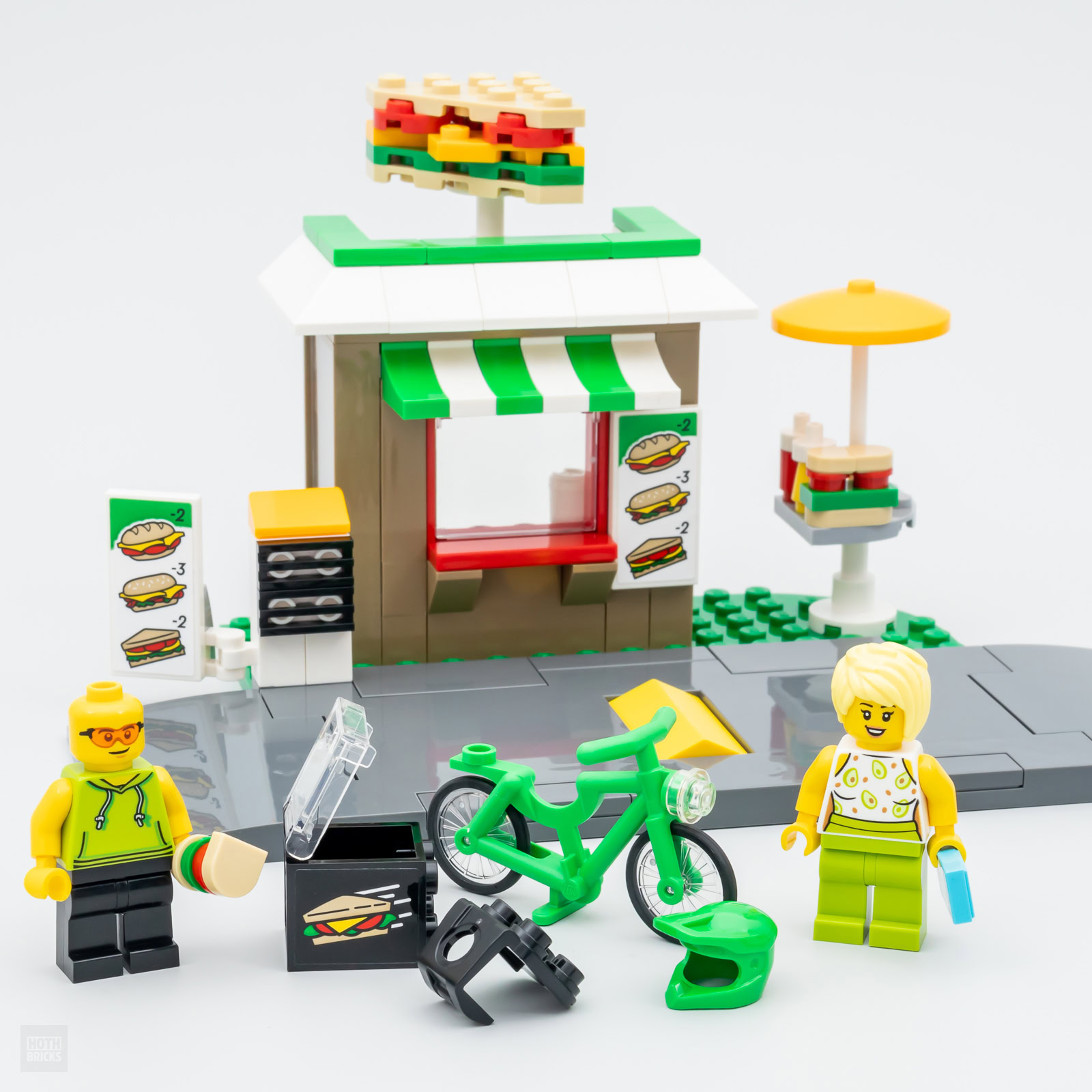 Sur le Shop LEGO : le set LEGO CITY 40578 Sandwich Shop est offert dès ...