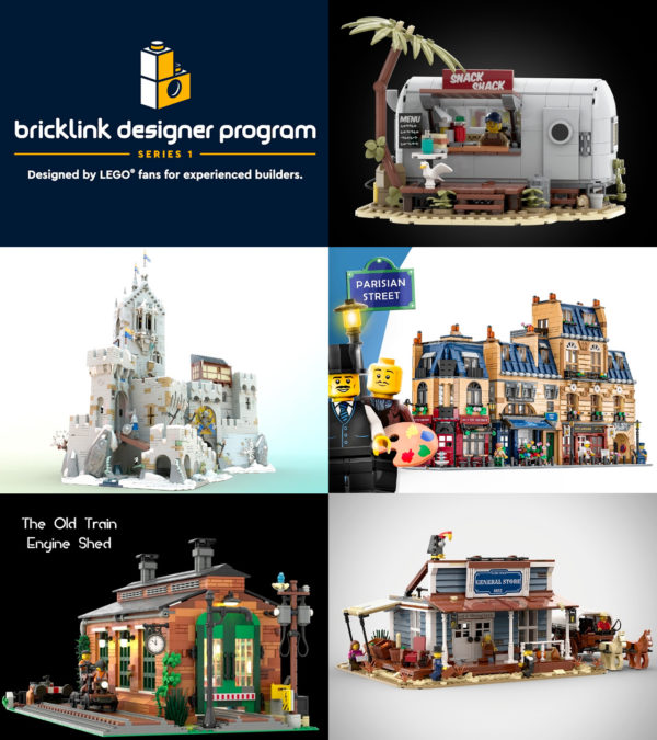 Bricklink Designer Program Series 1 : les cinq finalistes sont connus ...