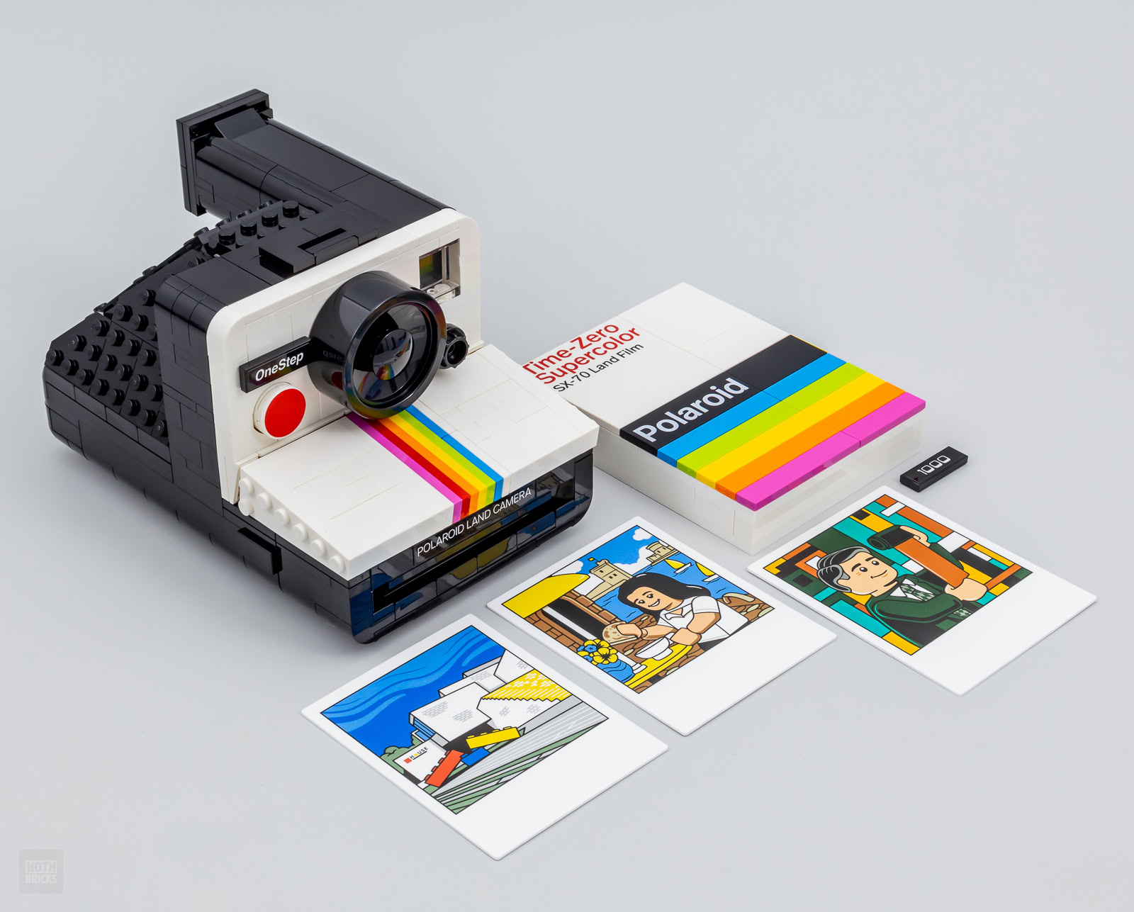 Très vite testé : LEGO IDEAS 21345 Polaroid OneStep SX-70 Camera - HOTH ...