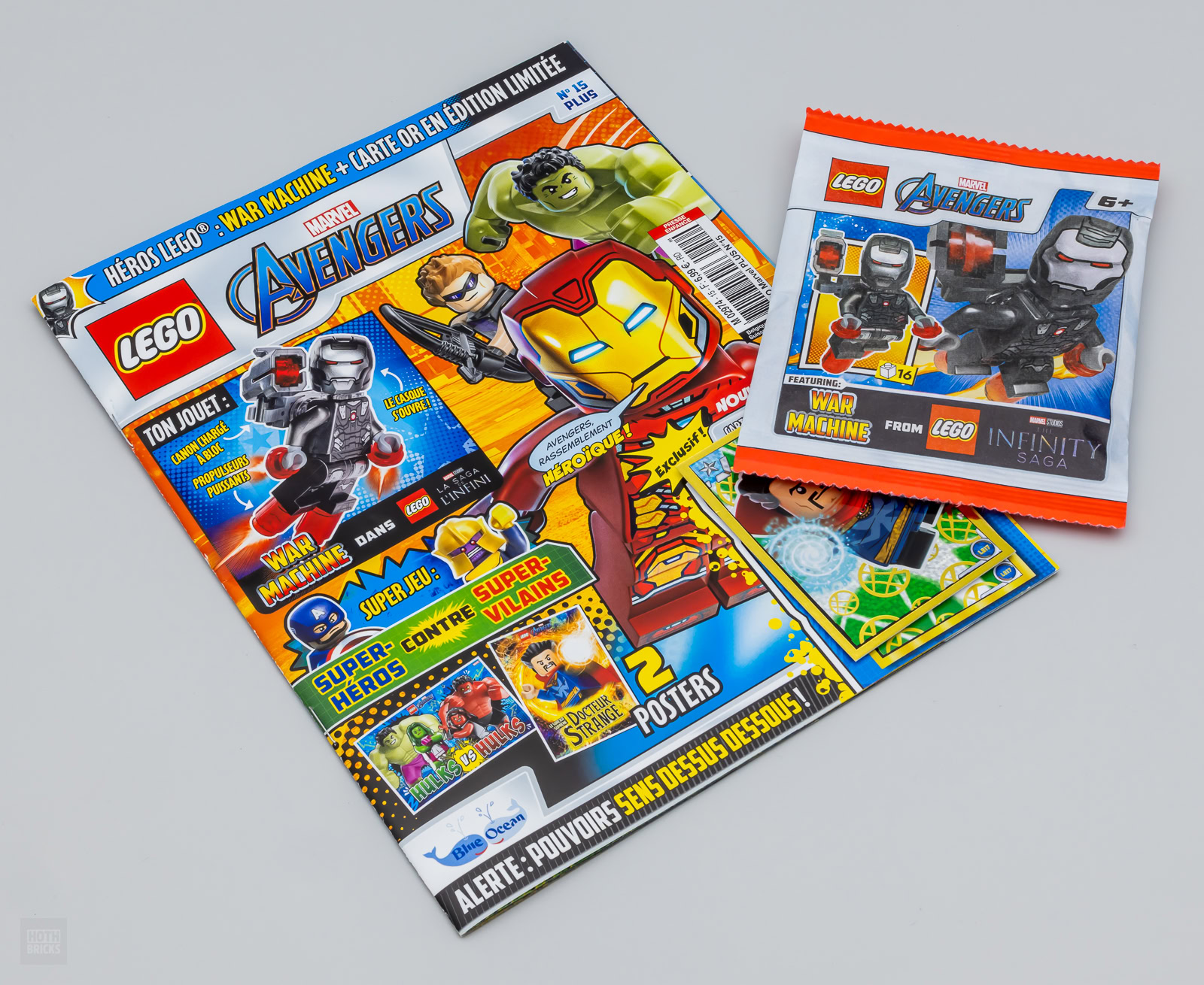 En kiosque : le numéro de mars 2024 du magazine officiel LEGO Marvel ...