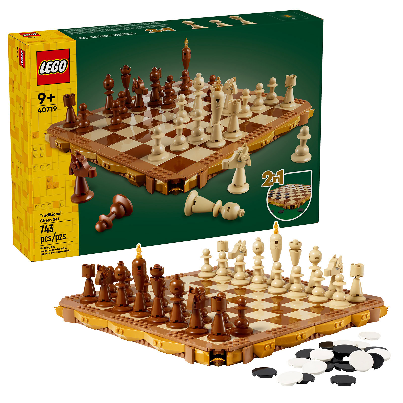 Nouveauté 2024 sur le Shop LEGO : 40719 Traditional Chess Set - HOTH BRICKS