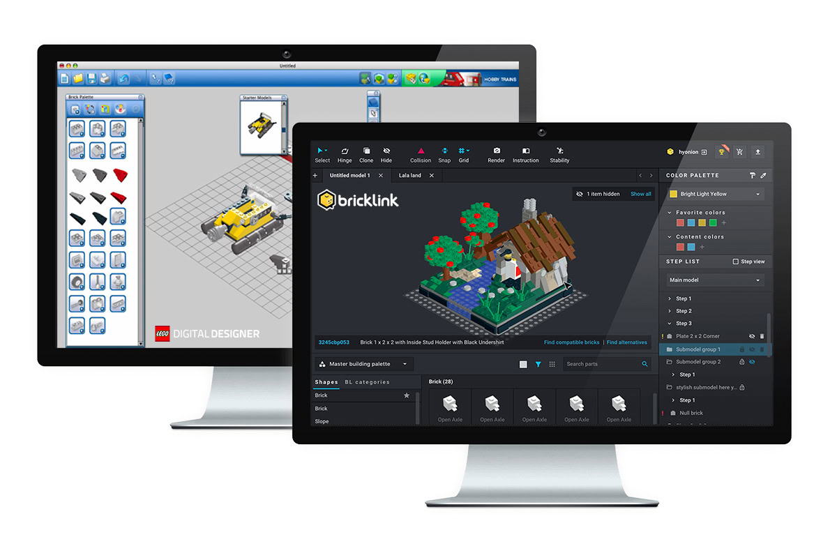 LEGO Digital Designer software permanently replaced by Bricklink Studio ...