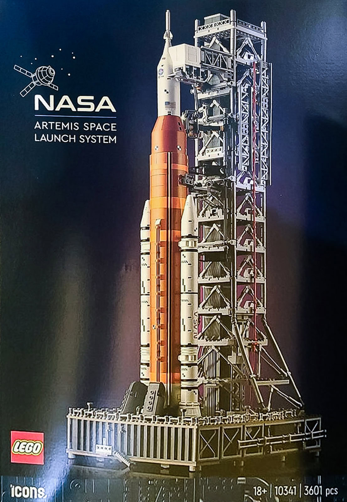 Nouveauté LEGO ICONS : premier visuel du set 10341 NASA Artemis Space ...