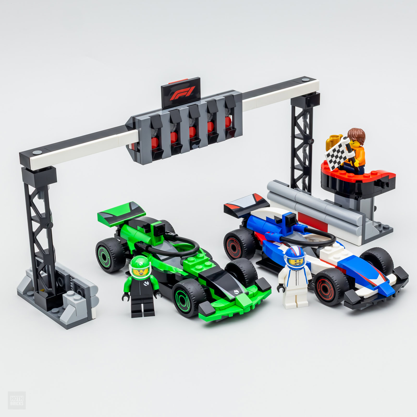 Très vite testé : LEGO CITY 60474 F1 Grid with VCARB & Sauber Race Cars ...
