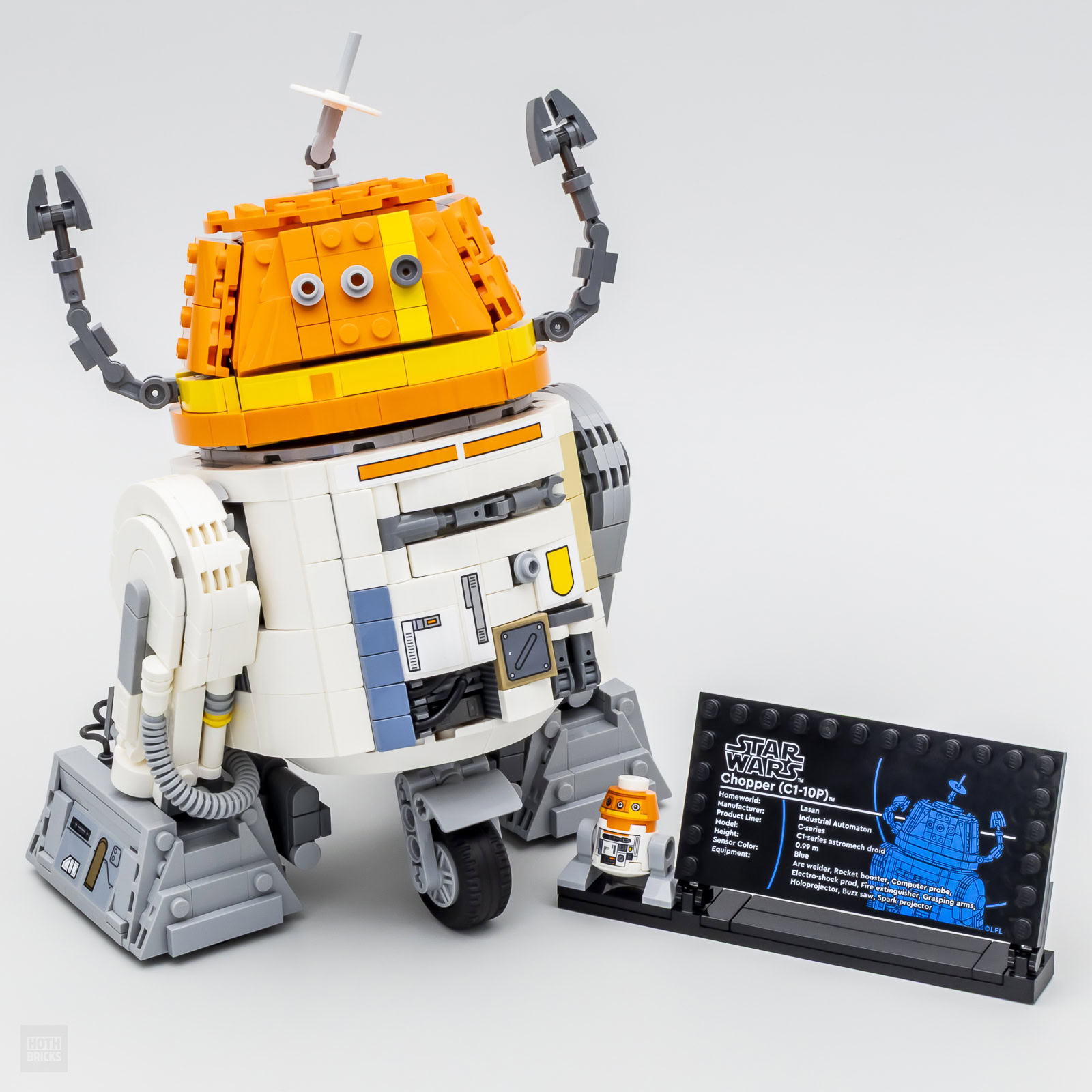 Très vite testé : LEGO Star Wars 75416 Chopper (C1-10P) - HOTH BRICKS