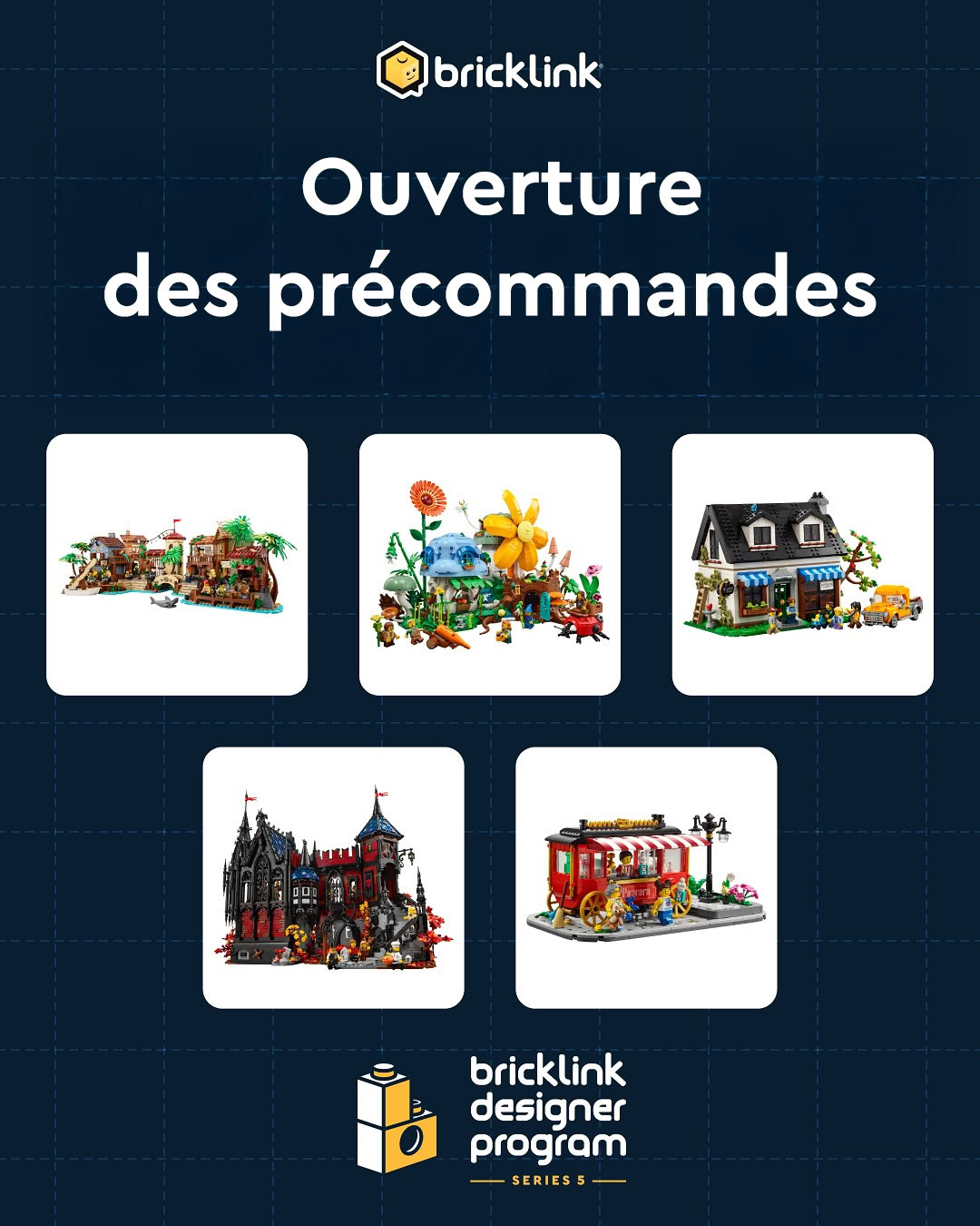 LEGO Bricklink Designer Program Series 5 : les précommandes sont ...