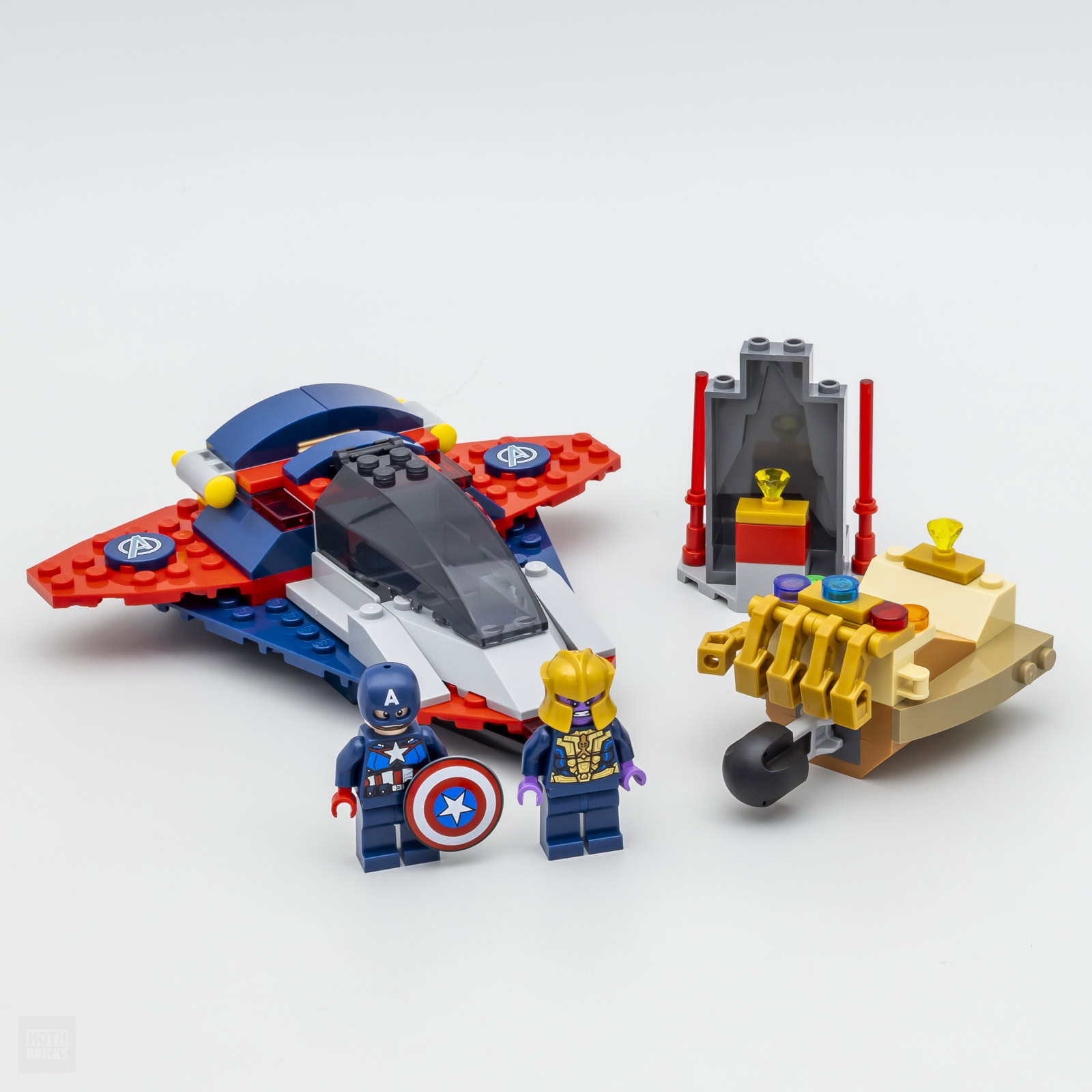 Très vite testé : LEGO Marvel 76319 Captain America vs. Thanos - HOTH ...