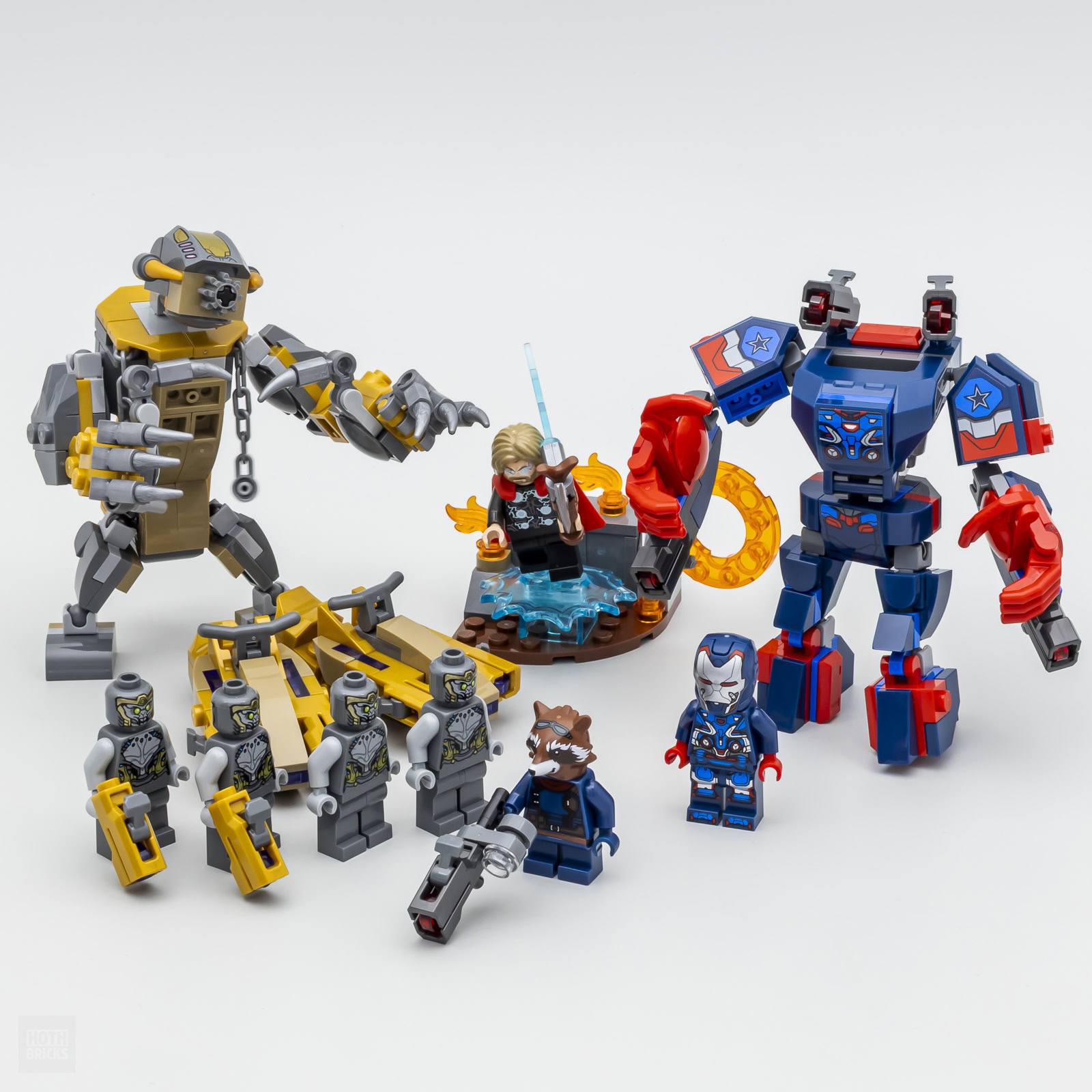 Très vite testé : LEGO Marvel 76322 Avengers Endgame Thor vs. Chitauri ...