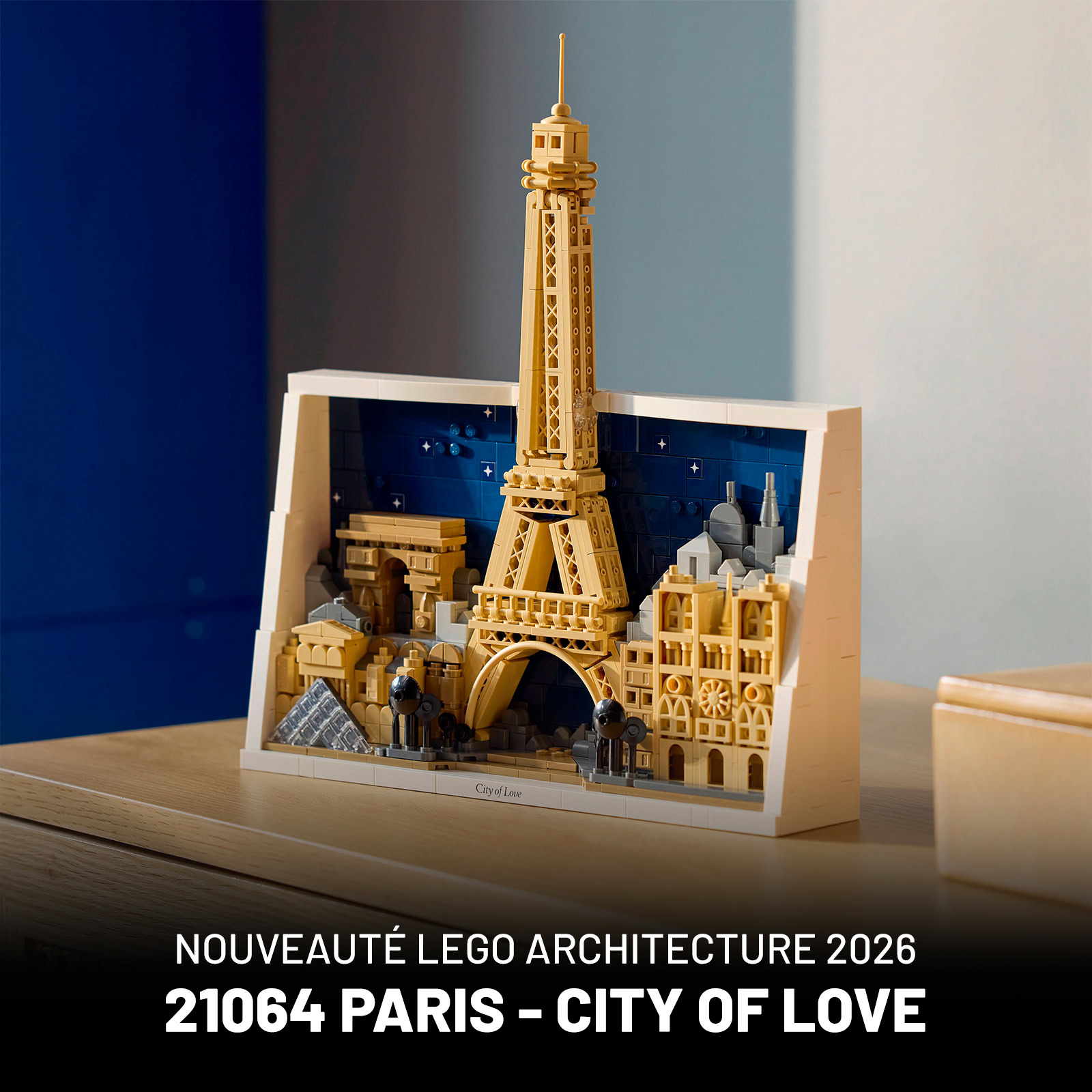 Nouveauté LEGO Architecture 2026 : 21064 Paris – City of Love - HOTH BRICKS