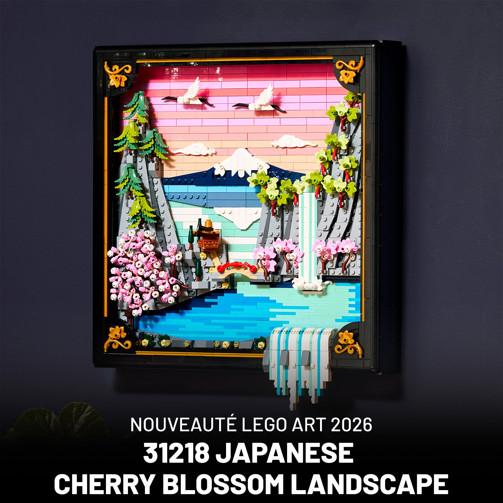 New LEGO ART 2026: 31218 Japanese Cherry Blossom Landscape - HOTH BRICKS