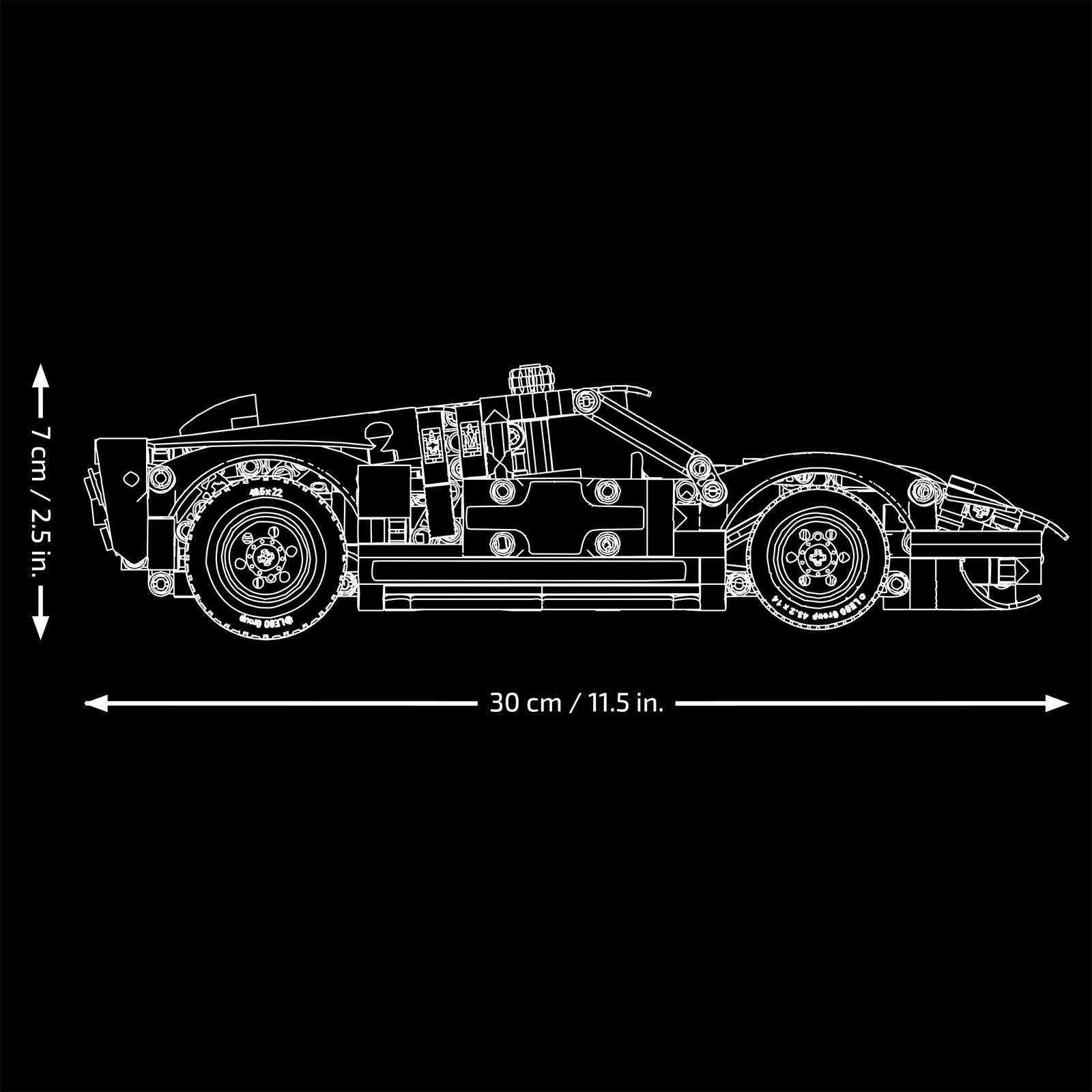 New LEGO Technic 2026 set: 42223 1966 Ford GT40 MKII - Hoth Bricks