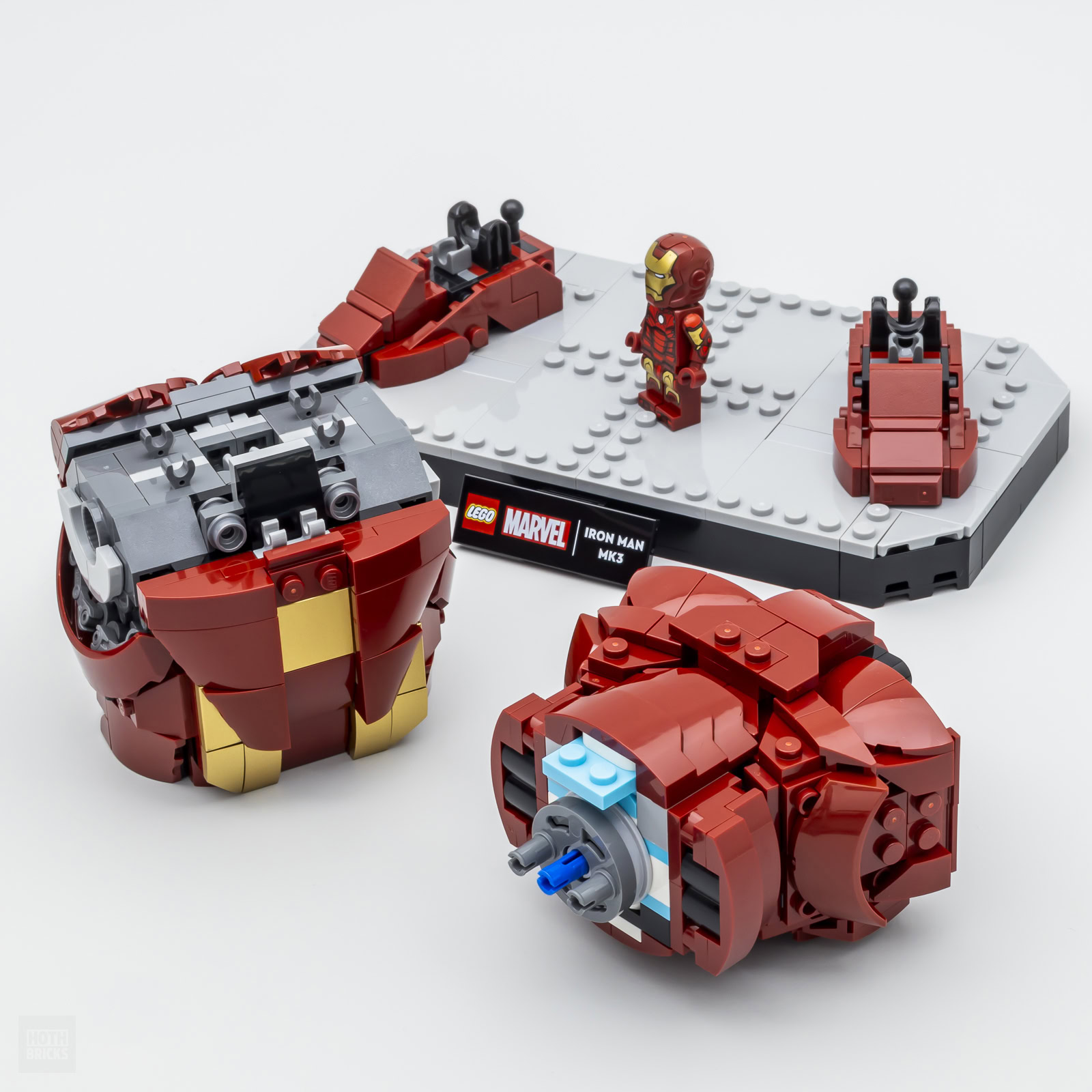 Très vite testé : LEGO Marvel 76344 Iron Man Mark 3 Collectors' Edition ...