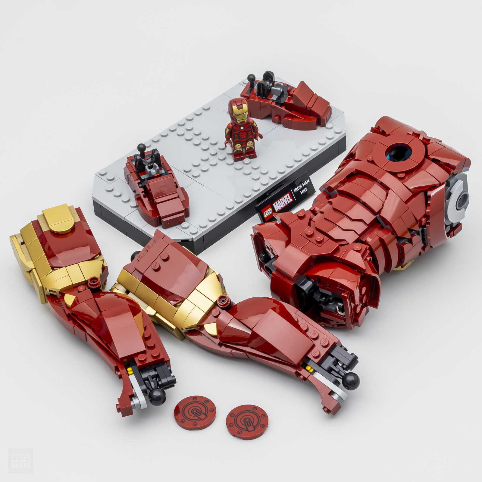 Très vite testé : LEGO Marvel 76344 Iron Man Mark 3 Collectors' Edition ...