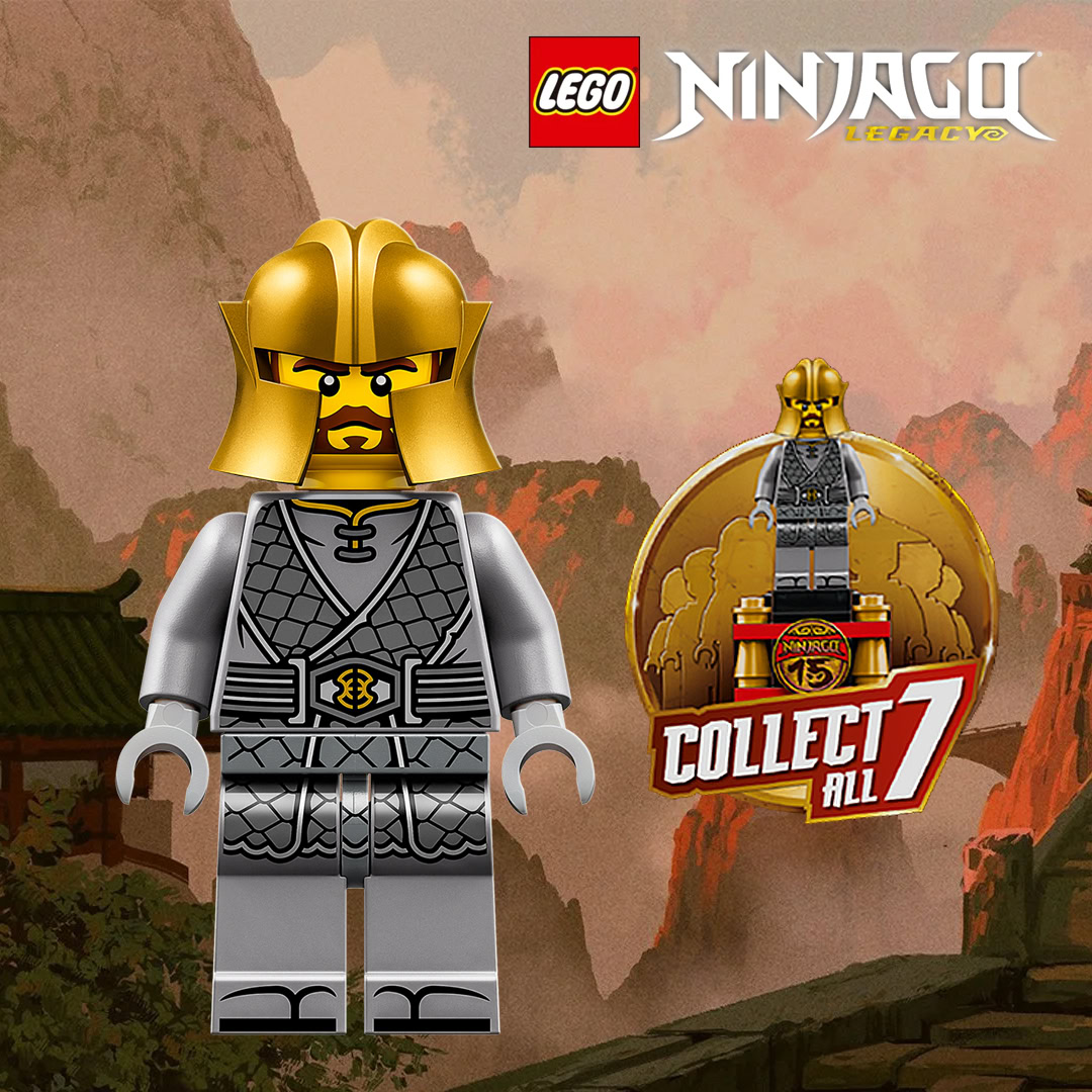 15th Anniversary of the LEGO NINJAGO range: 7 collectible minifigures ...