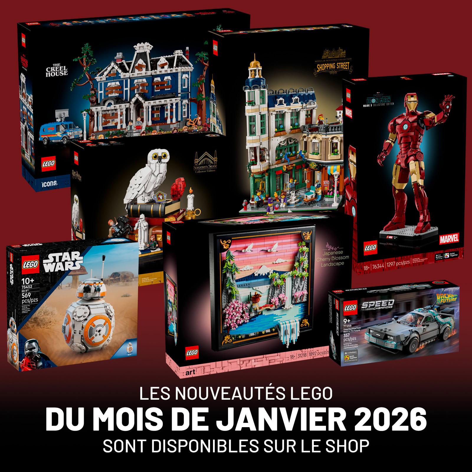 Sur le Shop LEGO : les nouveautés de janvier 2026 sont disponibles - HOTH BRICKS