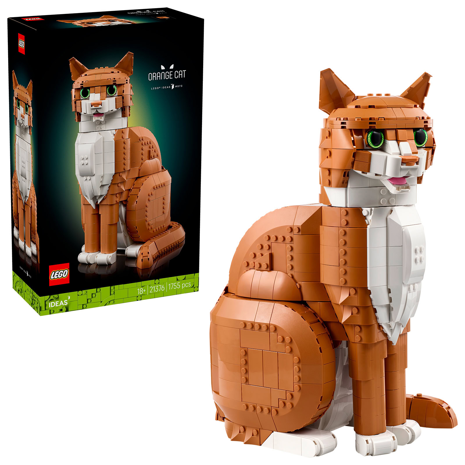 New for LEGO IDEAS 2026: set 21376 Orange Cat is available for pre ...