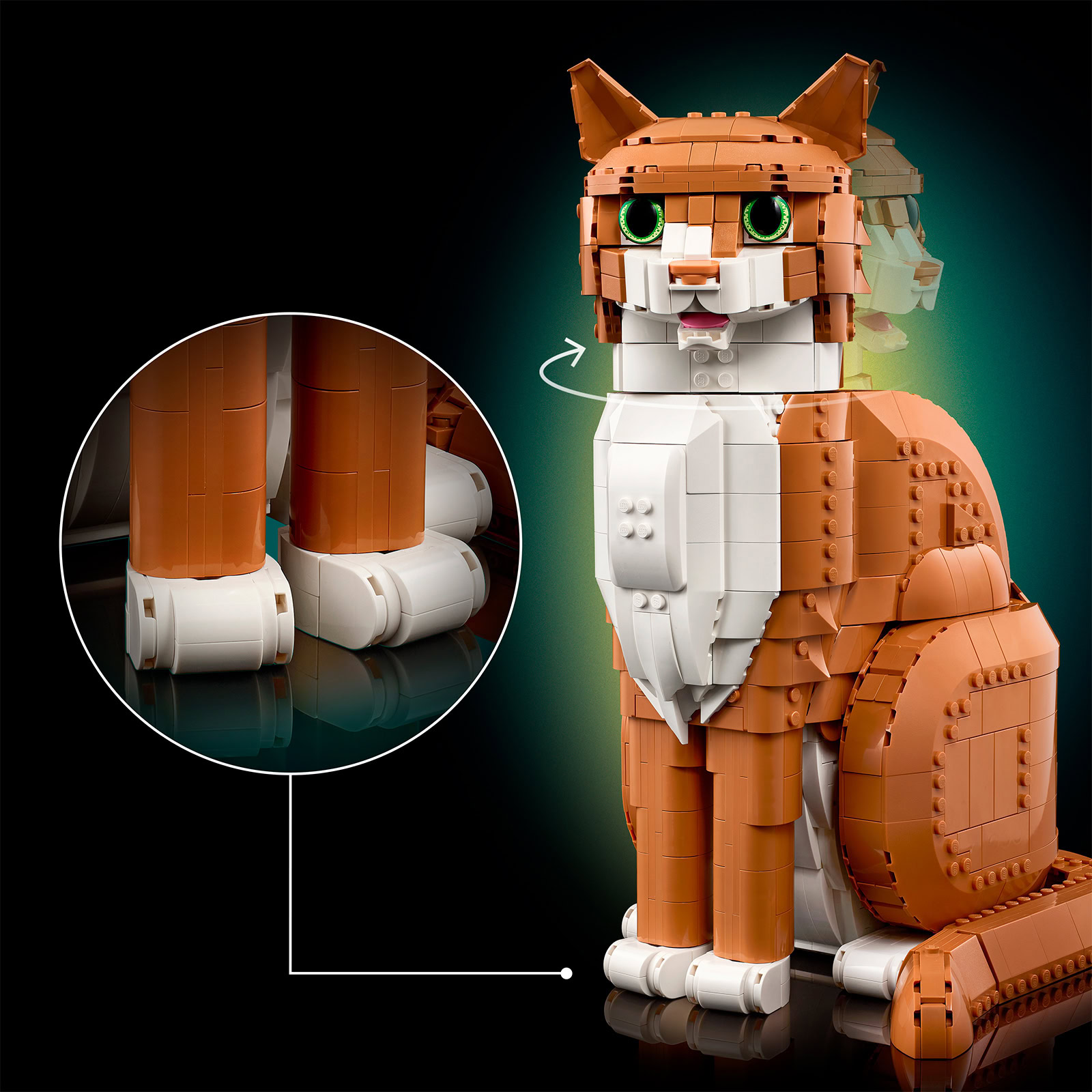 New for LEGO IDEAS 2026: set 21376 Orange Cat is available for pre ...