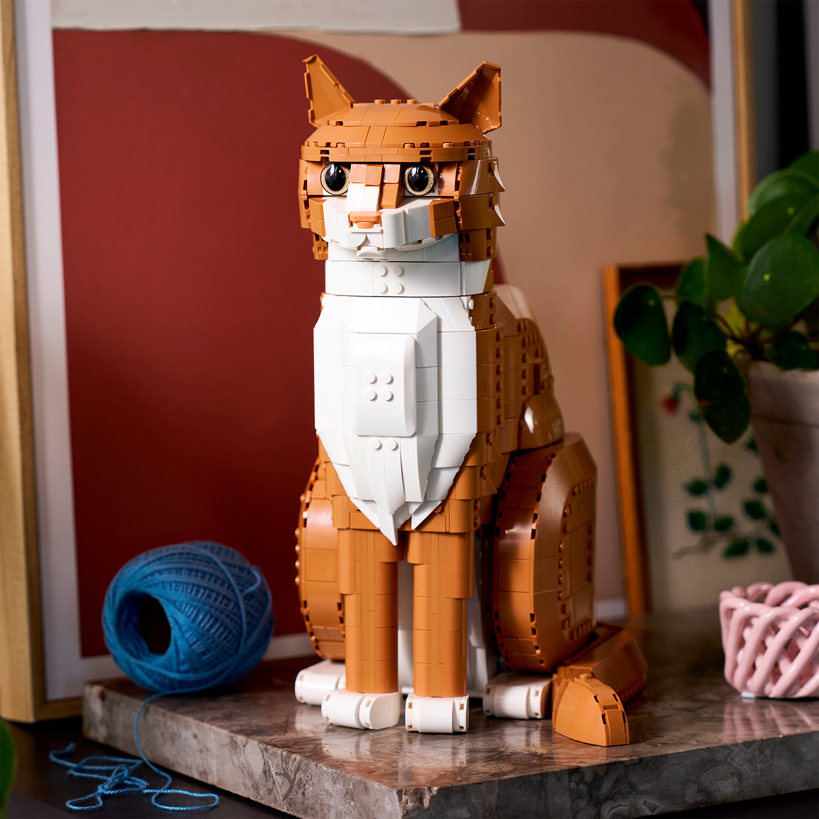 New for LEGO IDEAS 2026: set 21376 Orange Cat is available for pre ...