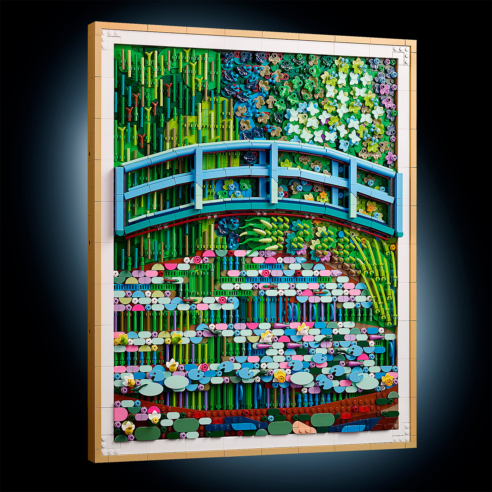 Nouveauté LEGO ART 2026 : le set 31220 Claude Monet: Bridge over a Pond ...