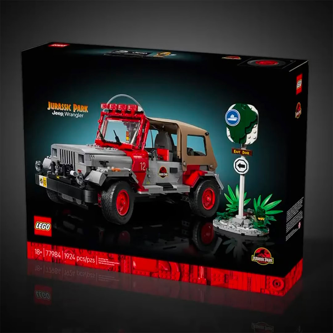New LEGO Jurassic Park 2026: 77984 Jurassic Park Jeep Wrangler - HOTH ...