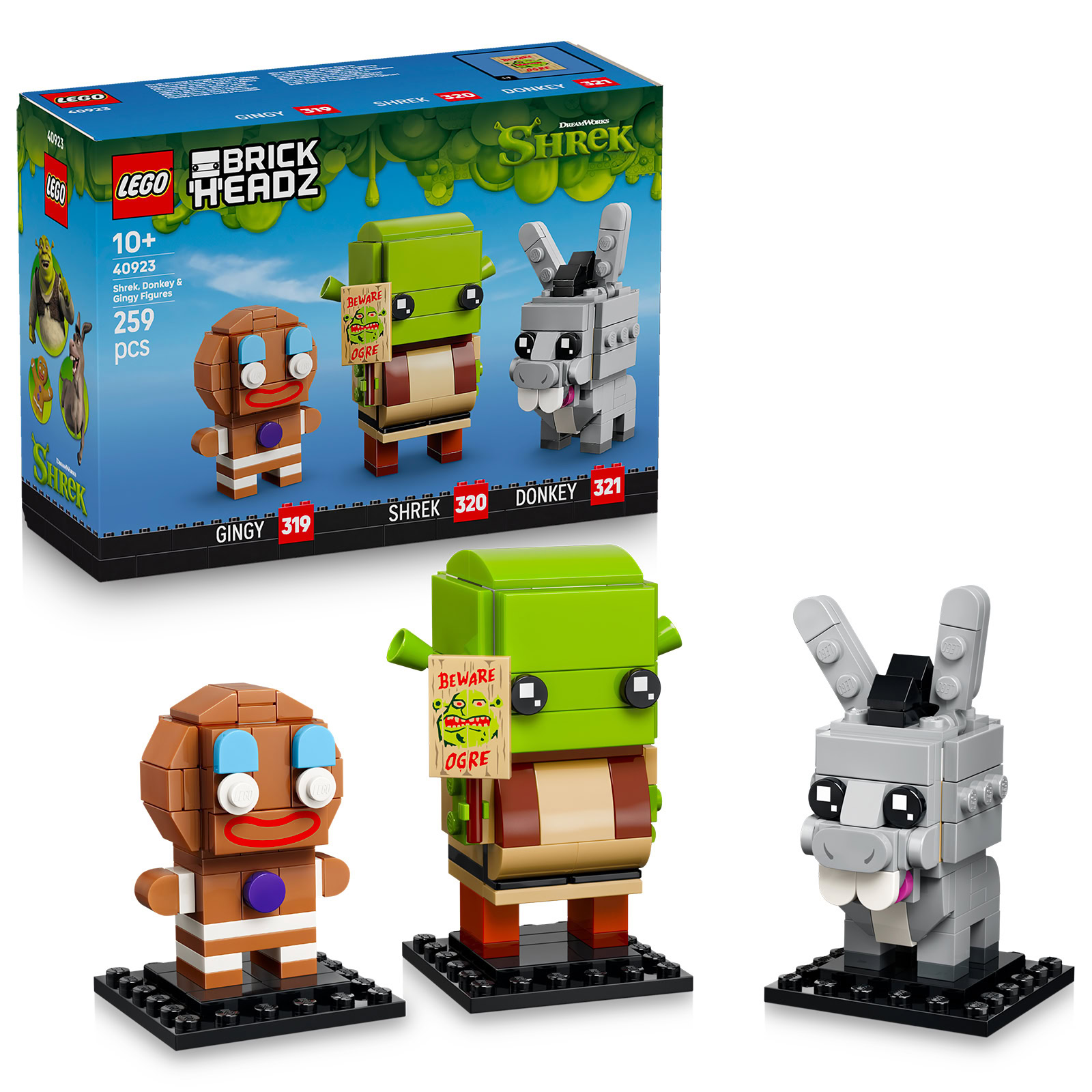 Nouveautés LEGO Shrek 2026 : les sets 72423 Shrek, Donkey & Puss in ...