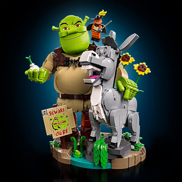 Nouveautés LEGO Shrek 2026 : les sets 72423 Shrek, Donkey & Puss in ...