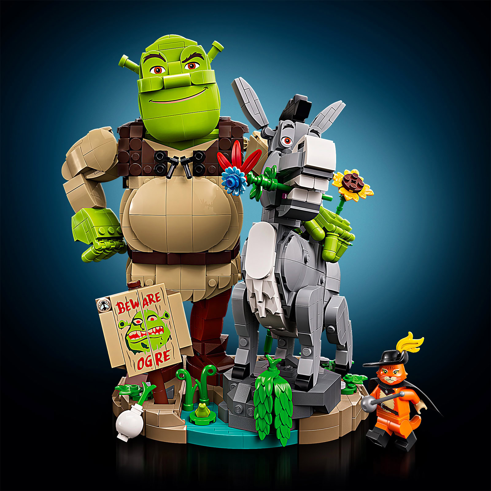 Nouveautés LEGO Shrek 2026 : les sets 72423 Shrek, Donkey & Puss in ...