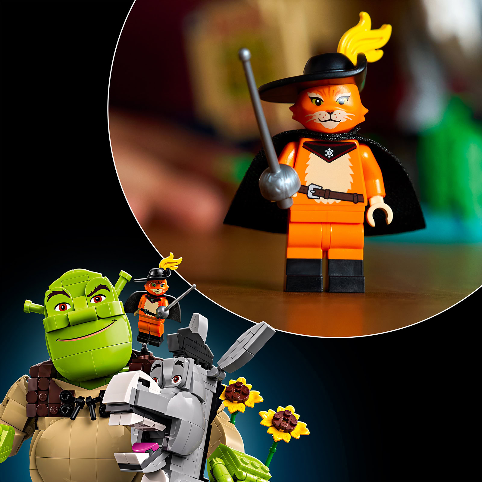 Nouveautés LEGO Shrek 2026 : les sets 72423 Shrek, Donkey & Puss in ...
