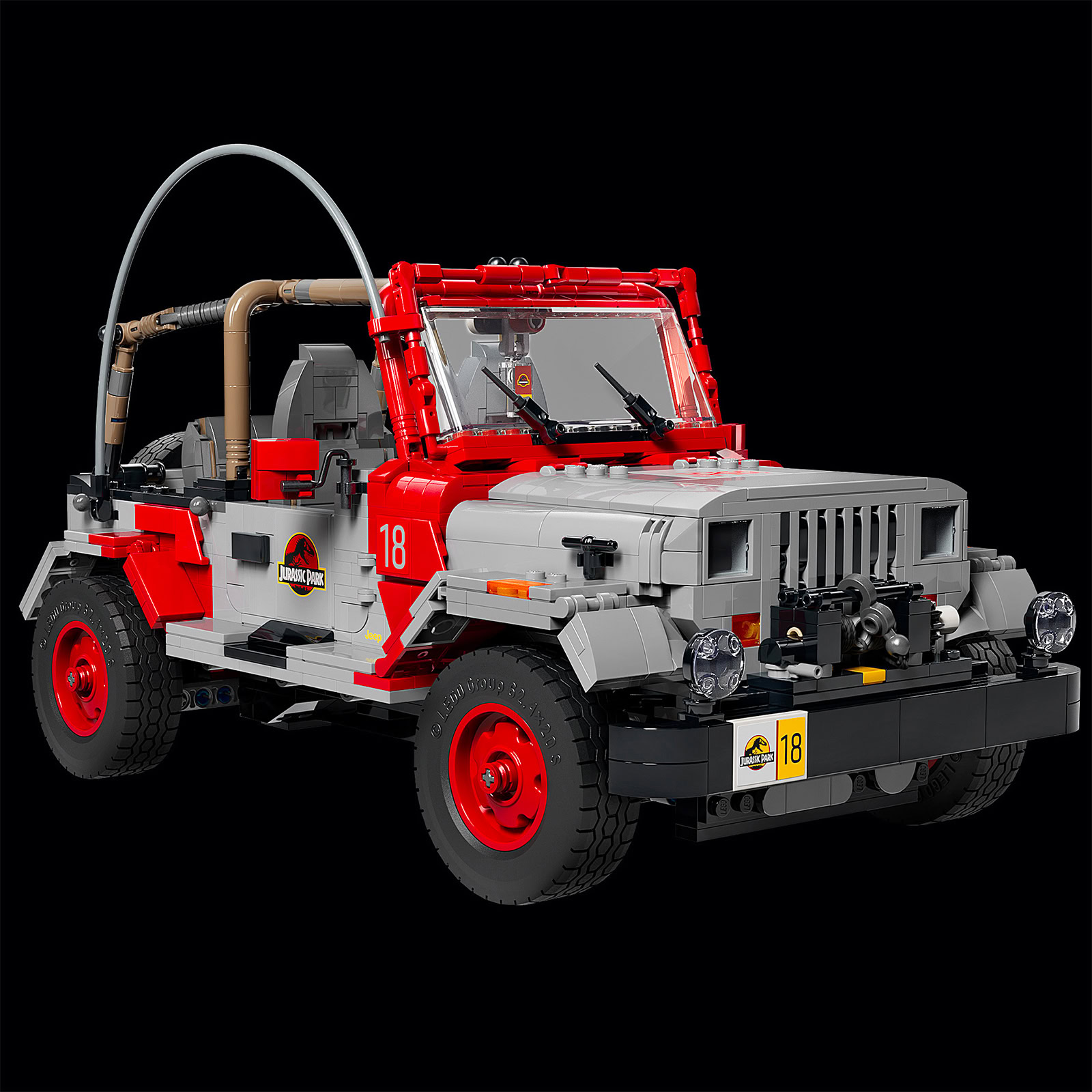 Nouveauté LEGO Jurassic World 2026 : 77984 Jurassic Park Jeep Wrangler ...