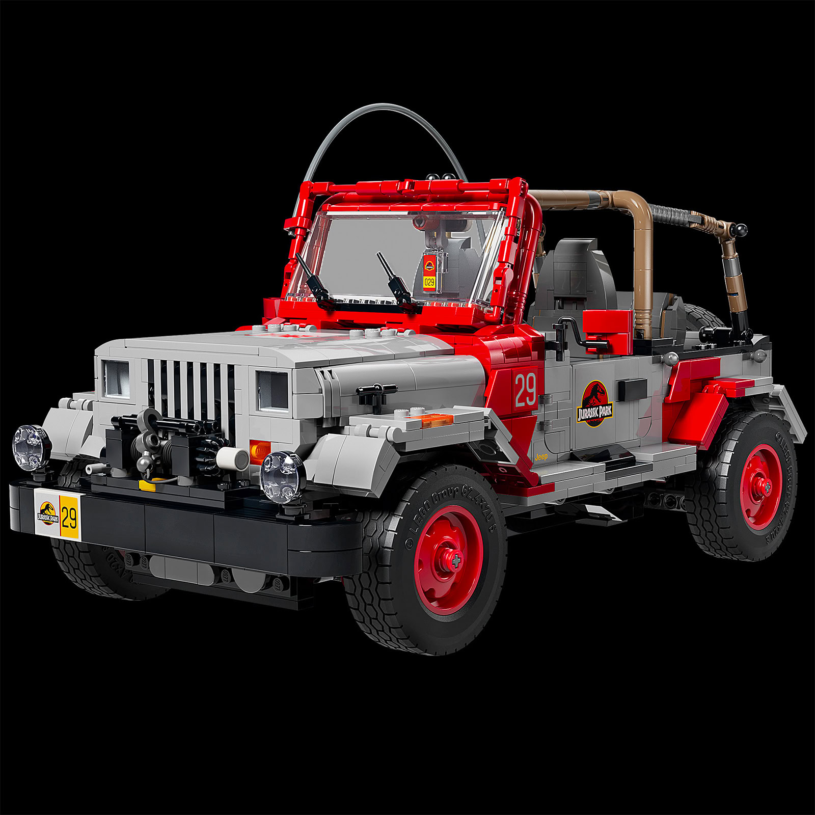 Nouveauté LEGO Jurassic World 2026 : 77984 Jurassic Park Jeep Wrangler ...